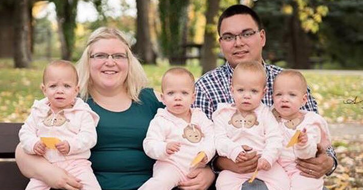 Eineiige Vierlinge: Sie sind ein medizinisches Wunder